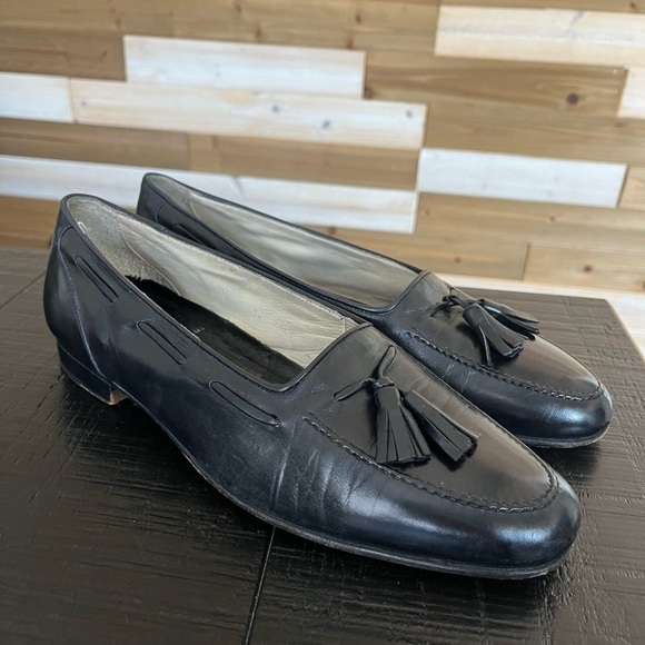 Neiman Marcus | Shoes | Neiman Marcus Shoes Mens 12 Black Leather ...